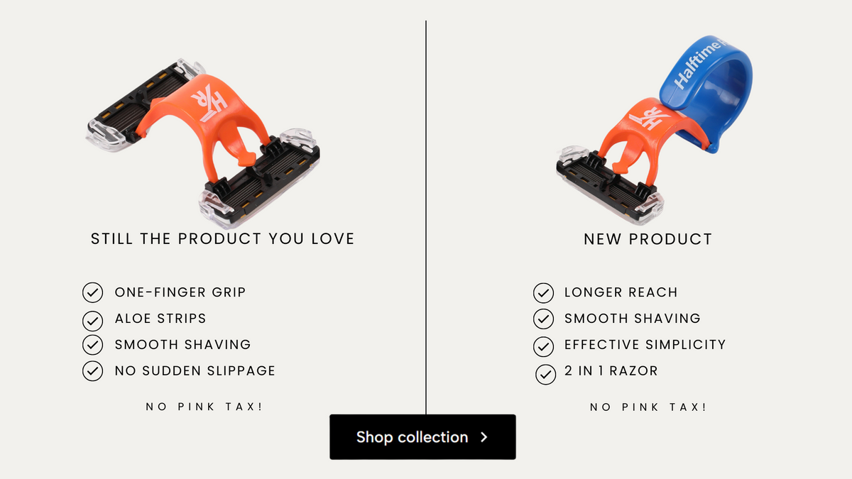 Halftime Razors: Fast Smooth Shave